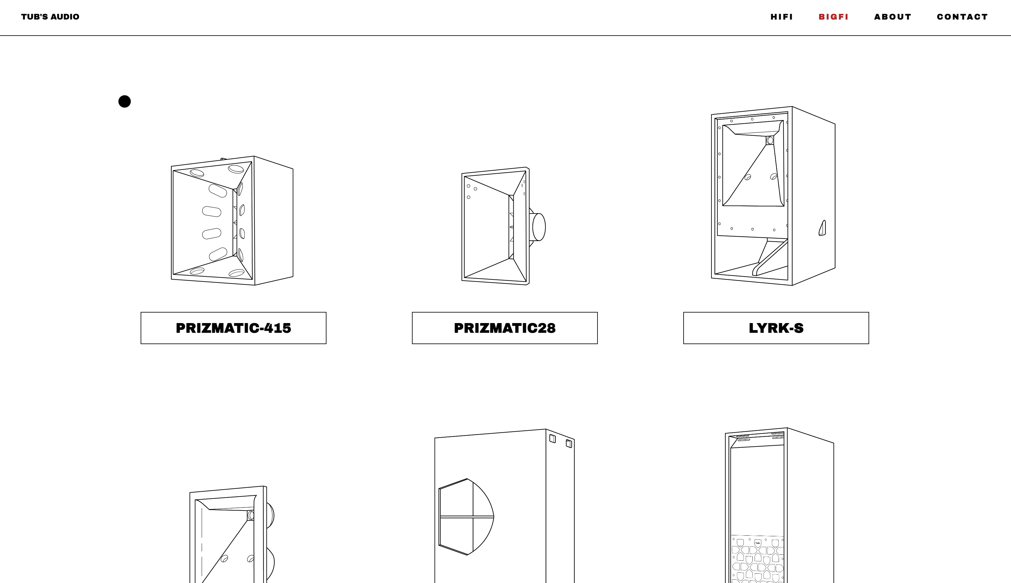 Tub's Audio - Bigfi Products - Custom Built Sound Systems