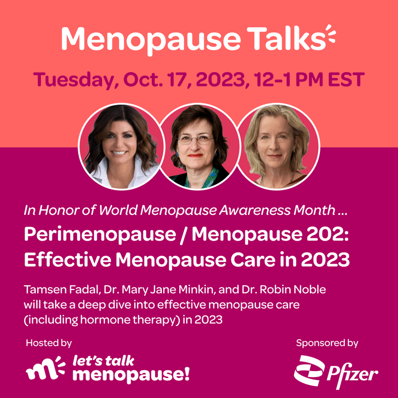 Let's Talk Menopause | Symptoms | Education | Advocacy