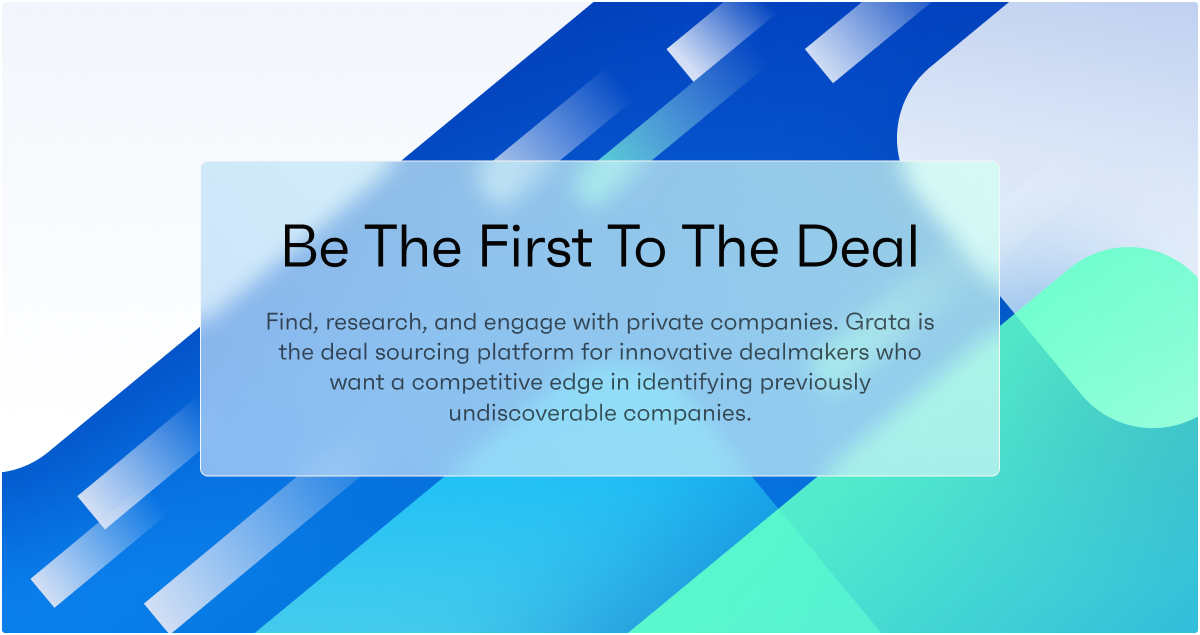 Grata | The Leading Deal Sourcing Platform