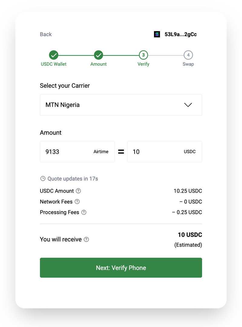Fonbnk - Airtime is Your Onramp to Digital Money
