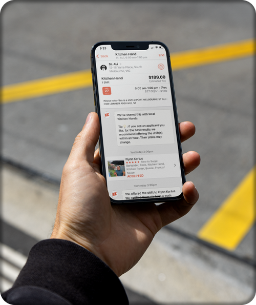 Supp - fill shifts in minutes, not days