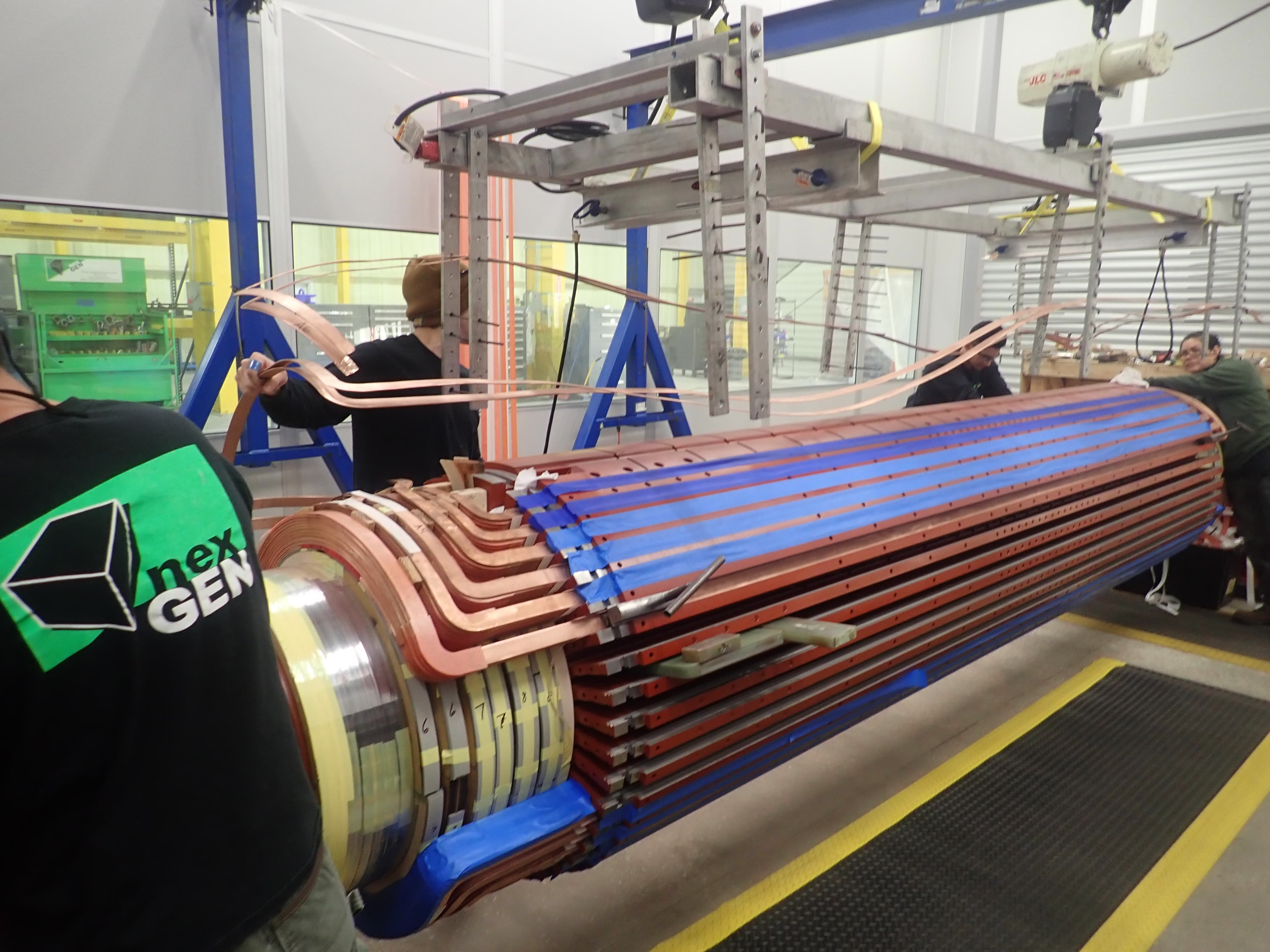 Rotor Rewinding - Block