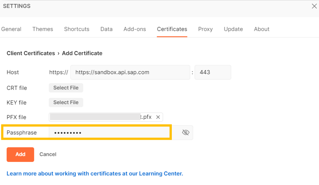 Test Certificate Authentication using Postman - ABusiness Tech