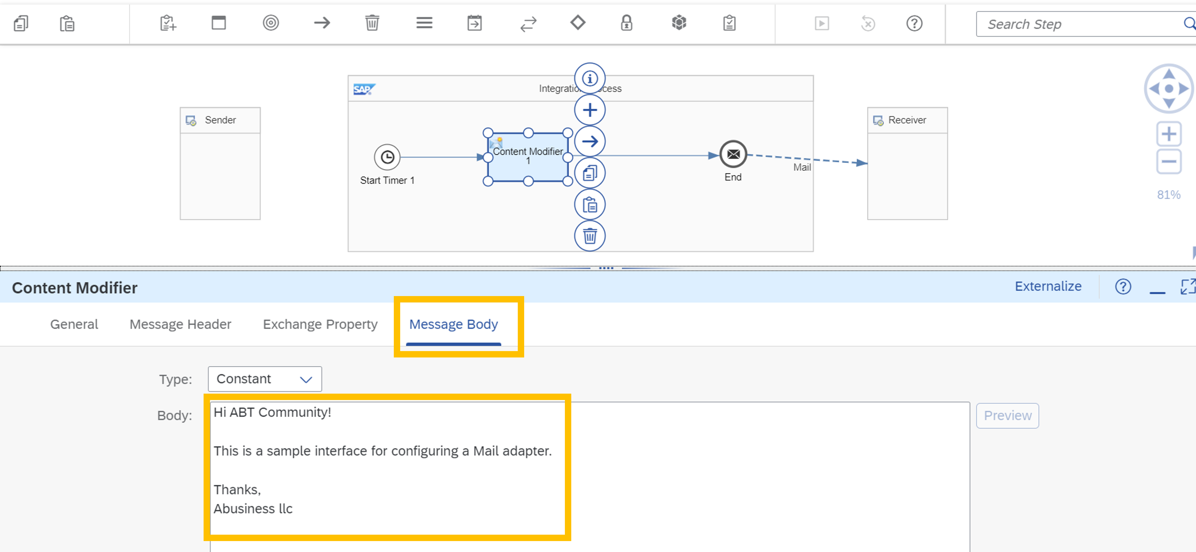 Configure Mail Receiver Adapter in SAP CPI - ABusiness Tech