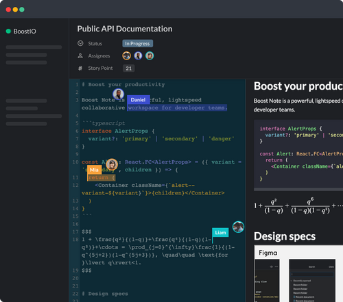 Boost Note | Chronicle your Stories