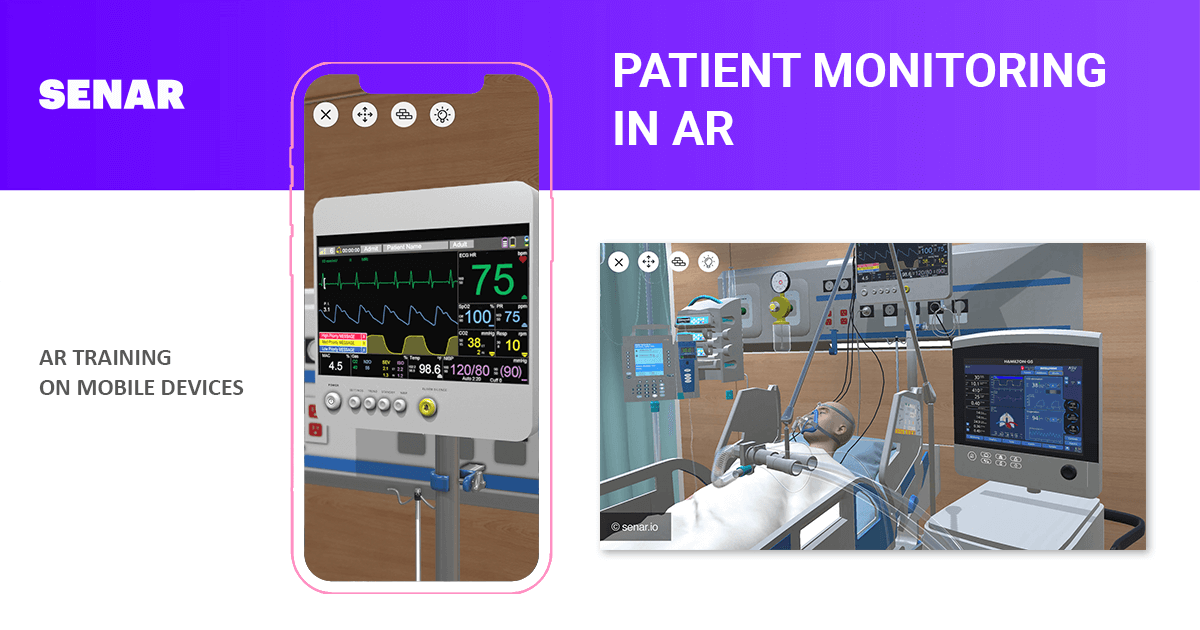 Patient Monitoring in Augmented Reality