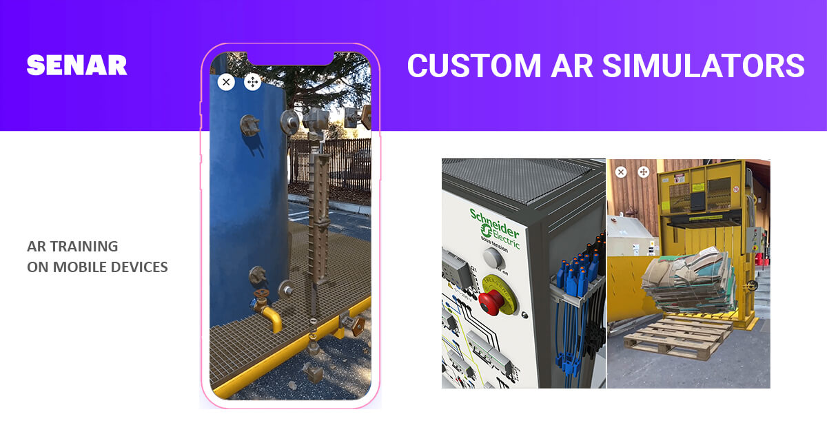 Custom AR Training Simulators