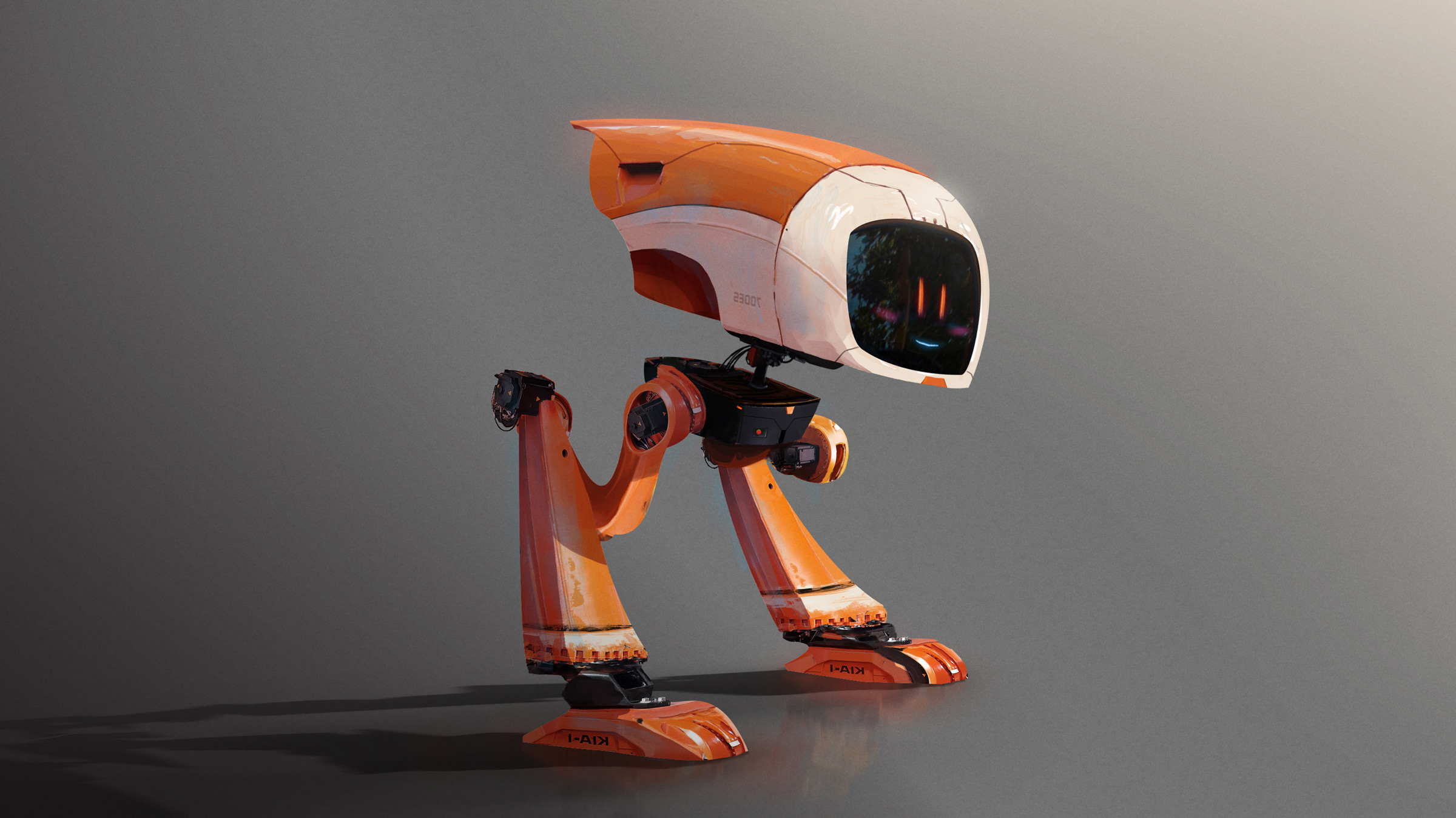 BOLD BRUSH | Concept Art Kia, Robot Design