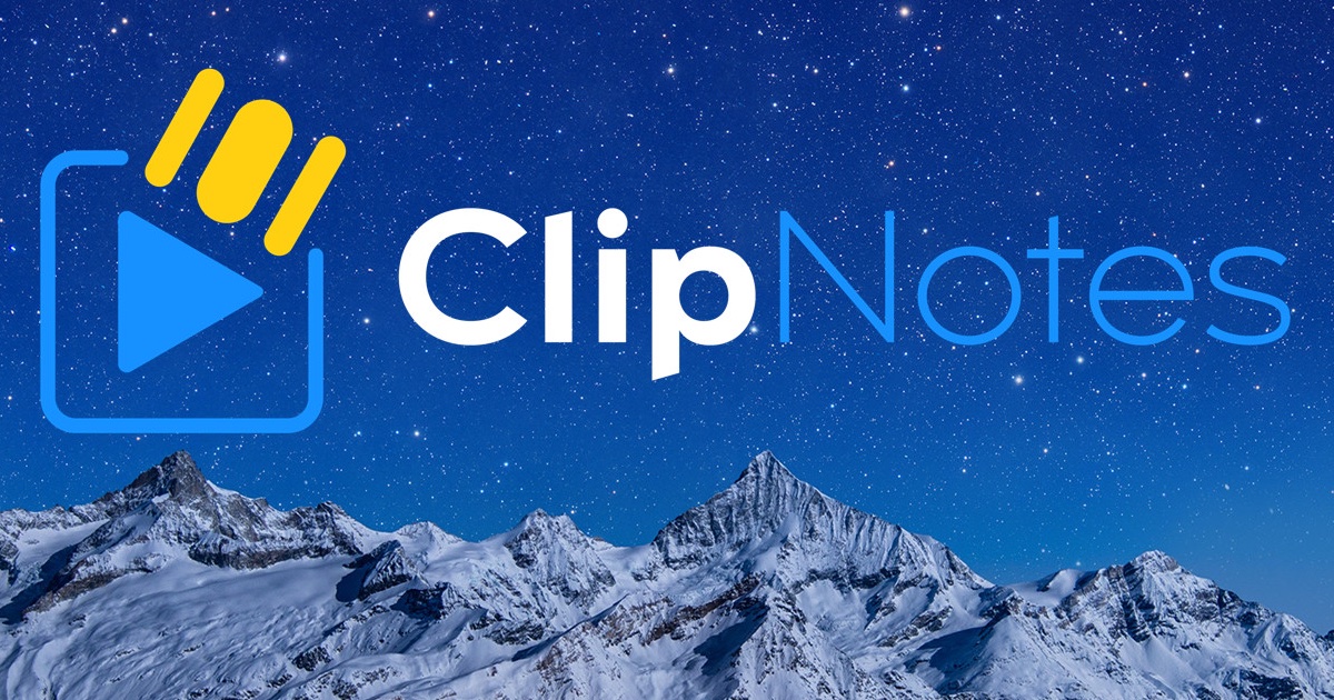 ClipNotes | Take Notes on Video