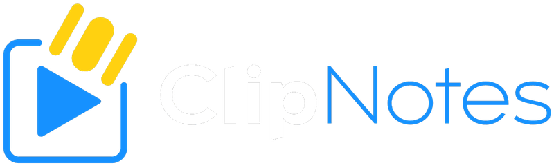 ClipNotes | Take Notes on Video