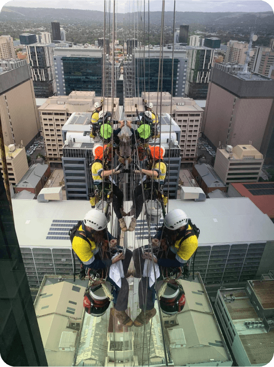 Window Cleaning | Vertigo High Access & Rope Access Adelaide