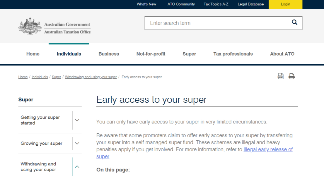 Learn about accessing your super for dental treatment