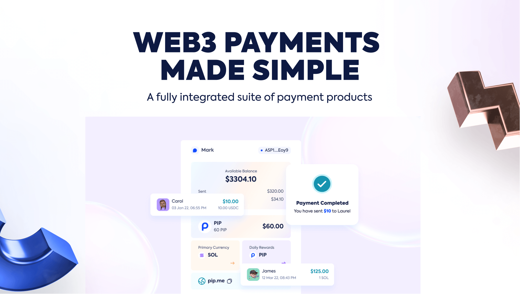 PIP | Web3 payments made simple