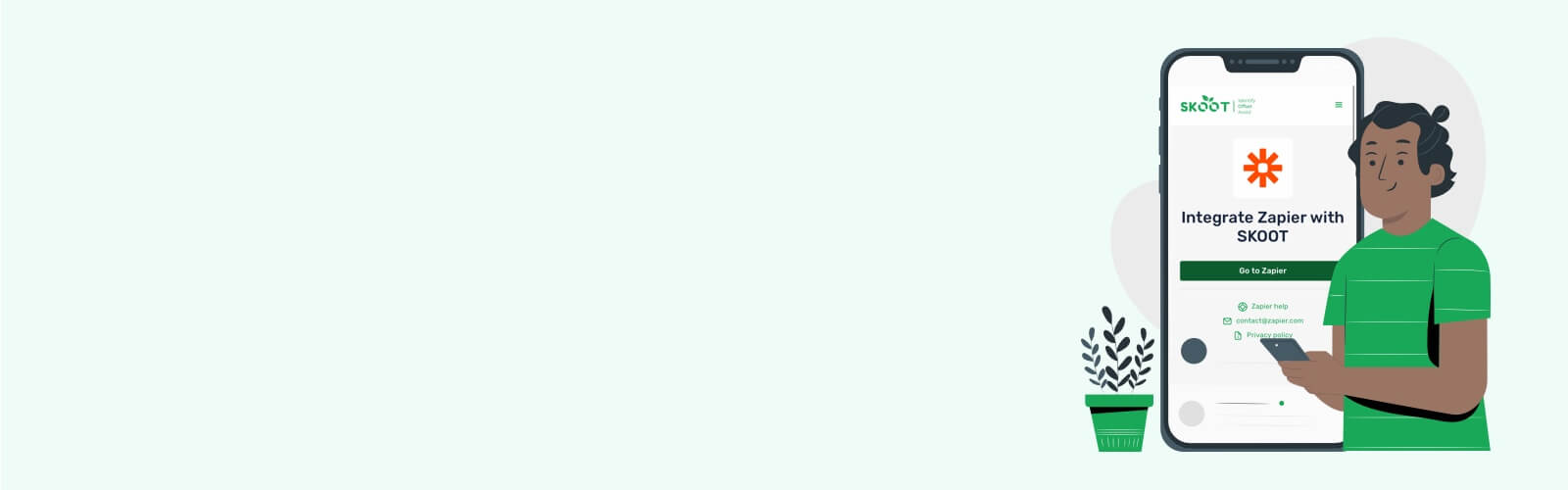 Automatically plant trees using apps you already know and love | SKOOT