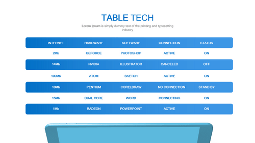 Powerpoint Technology Presentation - TechPlan - Powerpoint Themes
