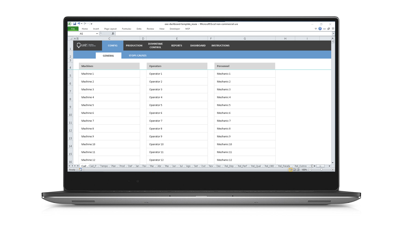 Calibration Control Sheet for Measuring Instruments Excel Spreadsheet ...