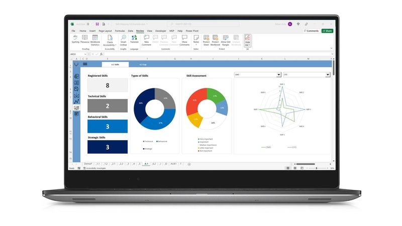 Training Effectiveness Evaluation Excel Spreadsheet Template - LUZ ...