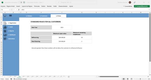 Loan Brokers Excel Spreadsheet Template - LUZ Templates