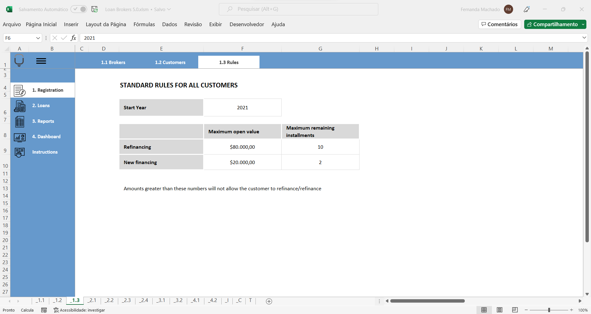 Loan Brokers Excel Spreadsheet Template - LUZ Templates