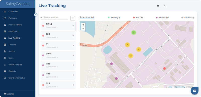 Forklift Safety Solution | In-plant Vehicle Safety | SafetyConnect