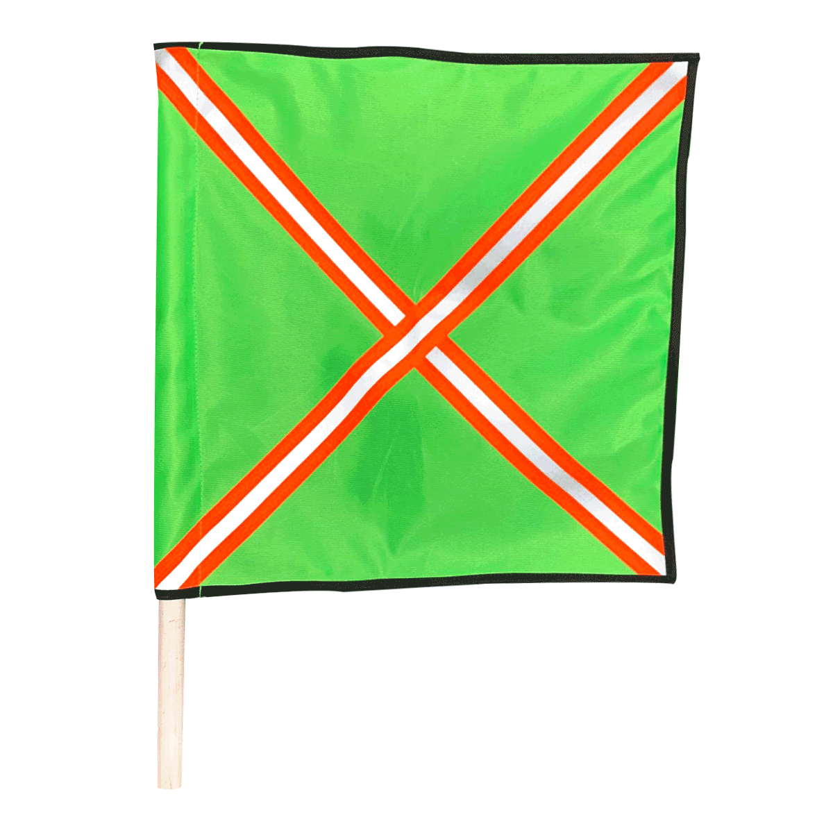 GLUH Internacional | Banderín De Seguridad Reflejante "POLY-X" Verde