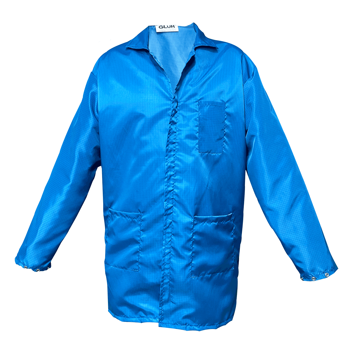 GLUH Internacional | Bata Antiestática Esd Pro "BATCOOL" Azul