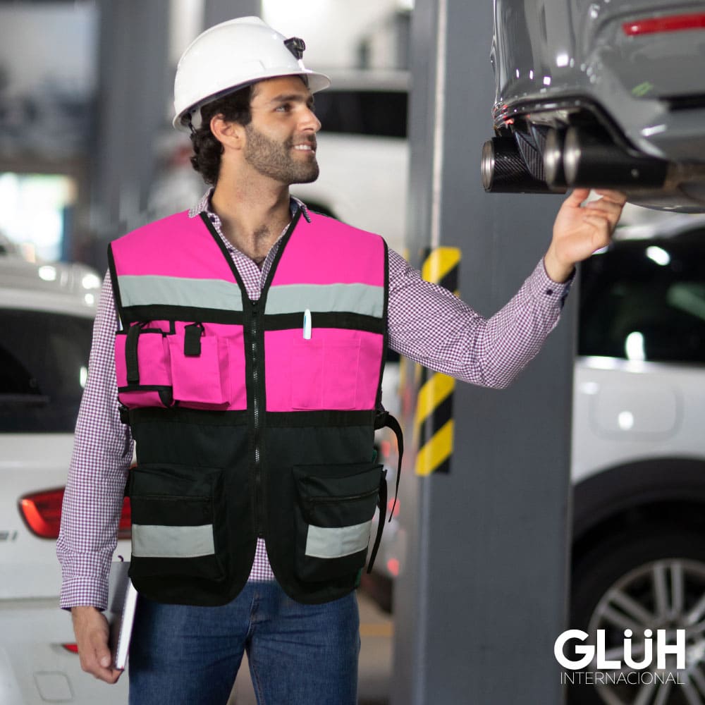GLUH Internacional | Chaleco Seguridad de Gabardina 100% Algodón "Moon ...
