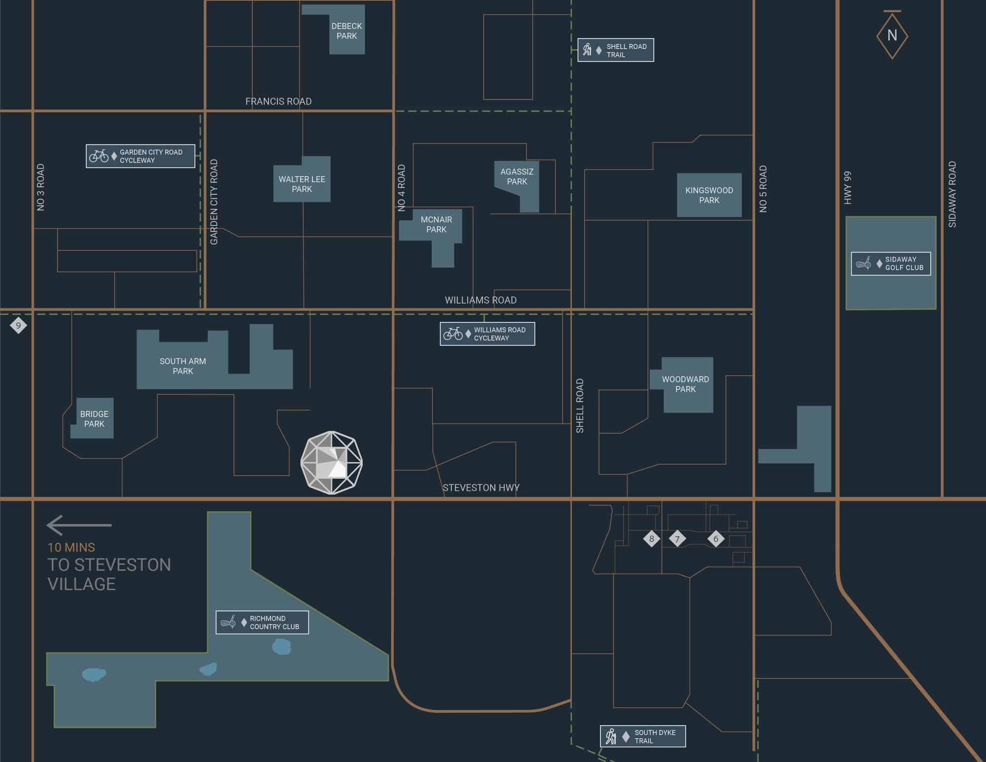 Location-south-arm-park