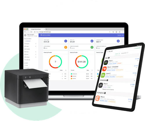 Restaurant online ordering under control