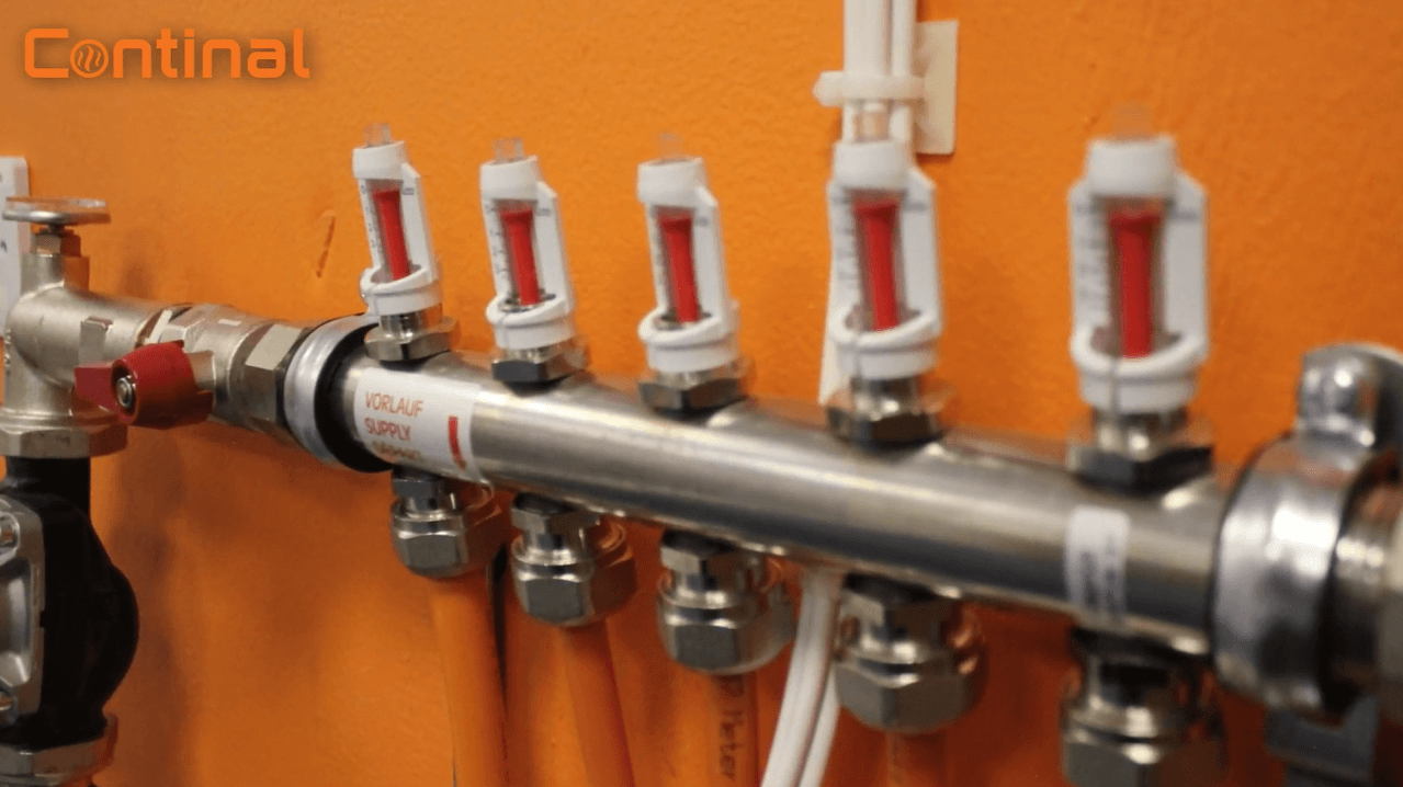 Commissioning the Continal® manifold | Underfloor Heating System Video