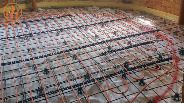 Single-pour screed - East Sussex | UFH Case Study