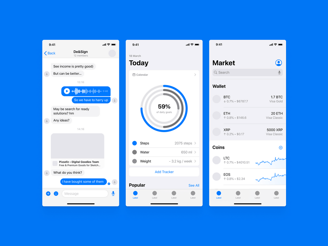 Clay Mockups for Figma & Sketch App