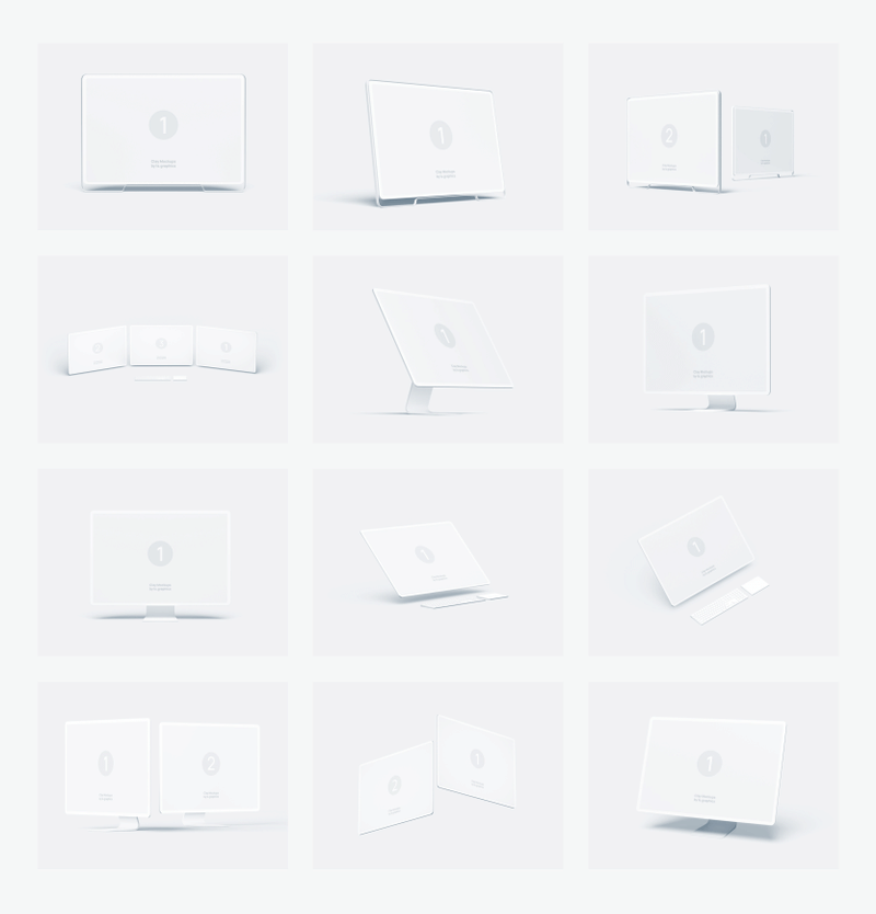 Clay Mockups for Figma & Sketch App