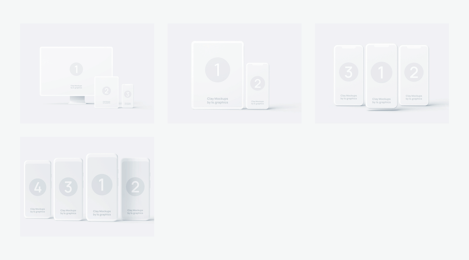 Clay Mockups for Figma & Sketch App