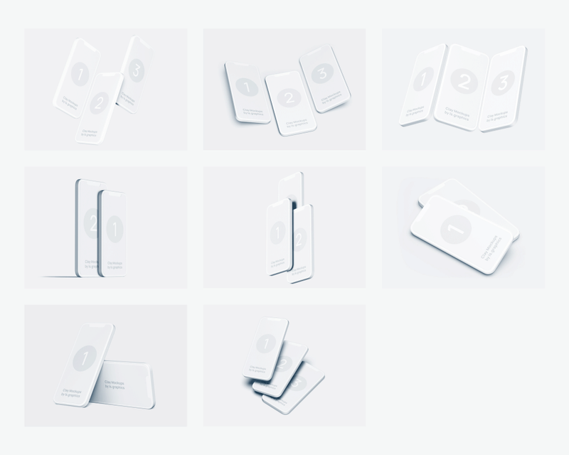 Clay Mockups for Figma & Sketch App