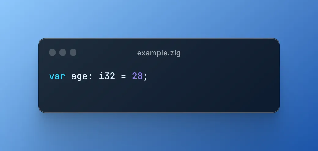 Tapestry - Zig Primer
