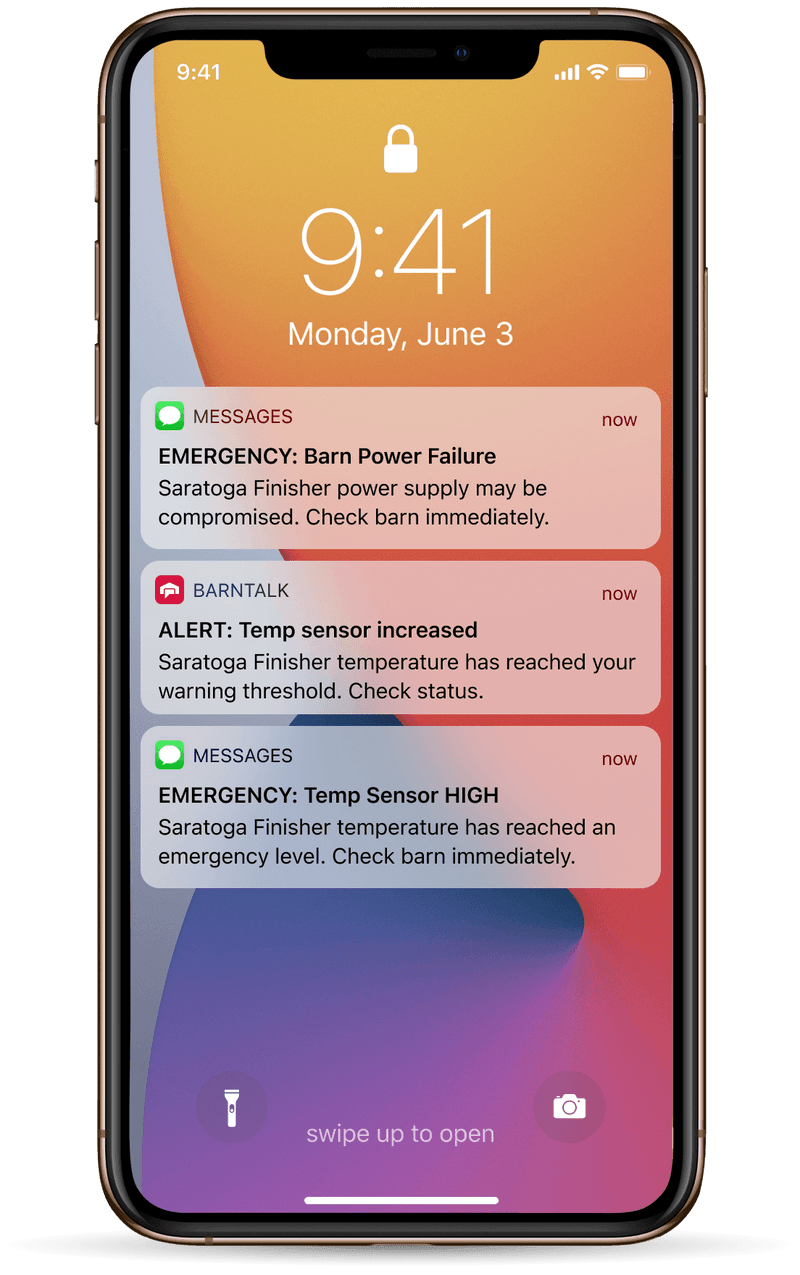 BarnTalk - Wireless Barn Alarm Platform for Pork and Poultry Producers