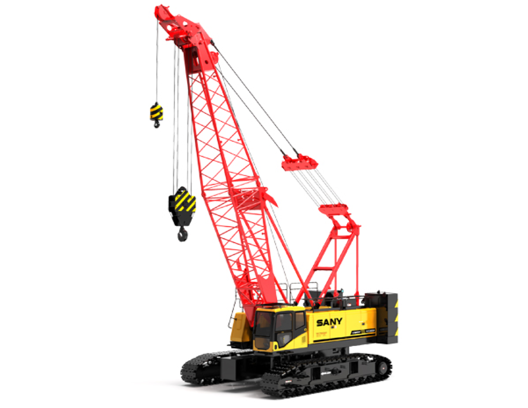 80 ton Crawler Crane for Rent - Boom Lift Rental