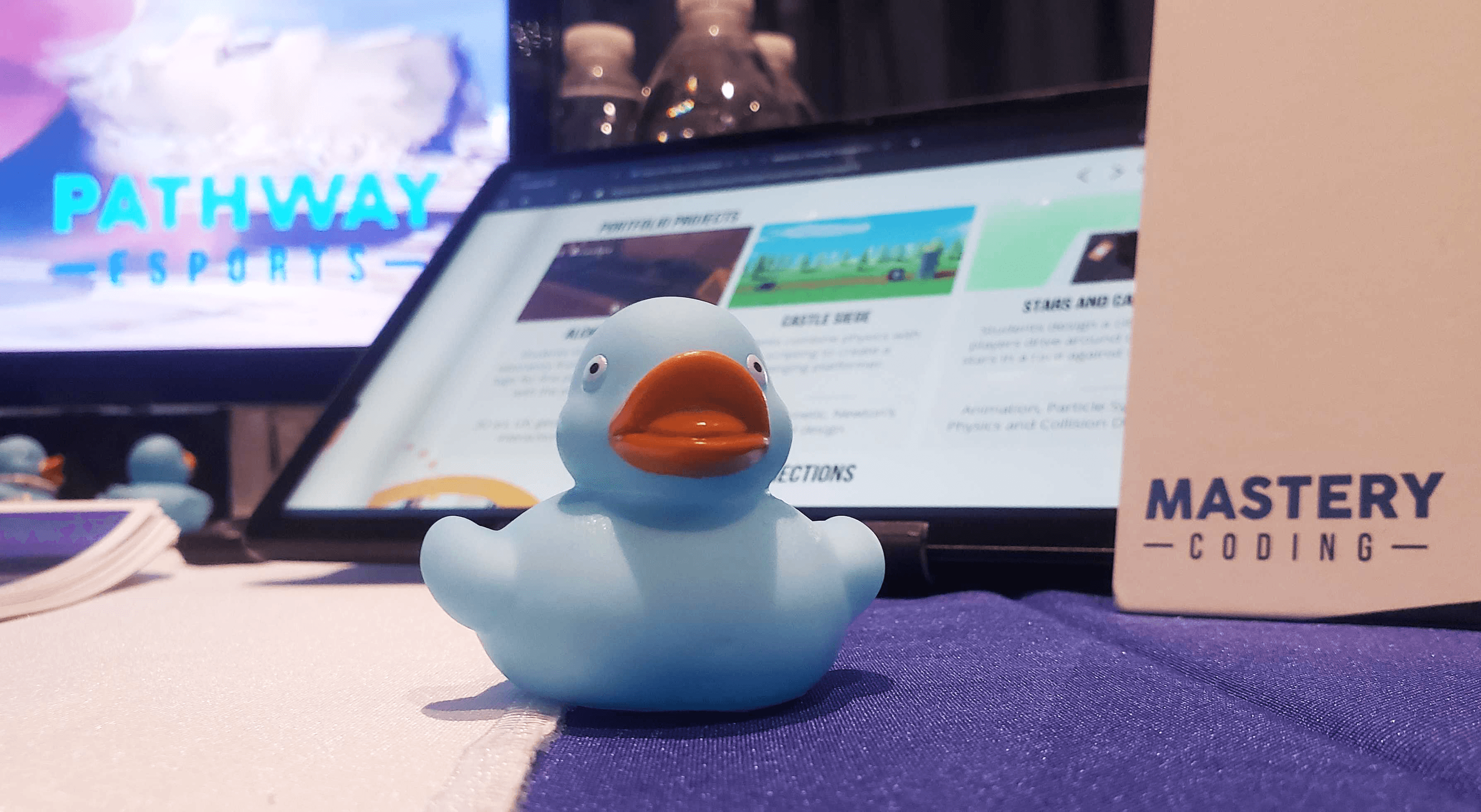 Codie the Duck | Mastery Coding's Mascot