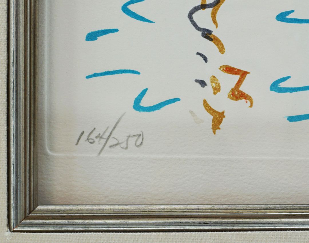 Salvador Dalí | Biological Garden | Lithograph and Collage