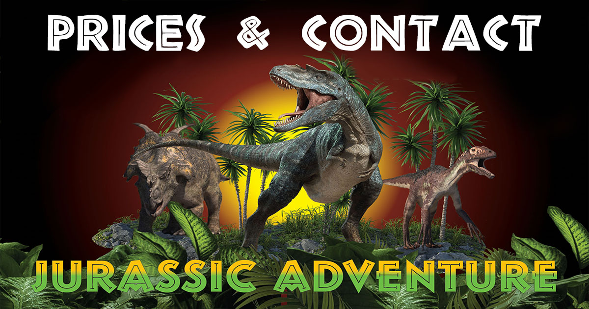 Prices & contact - Jurassic Adventure