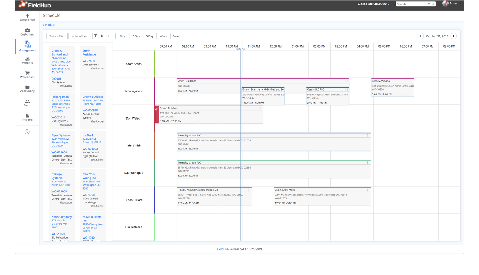 Scheduling & Dispatch
