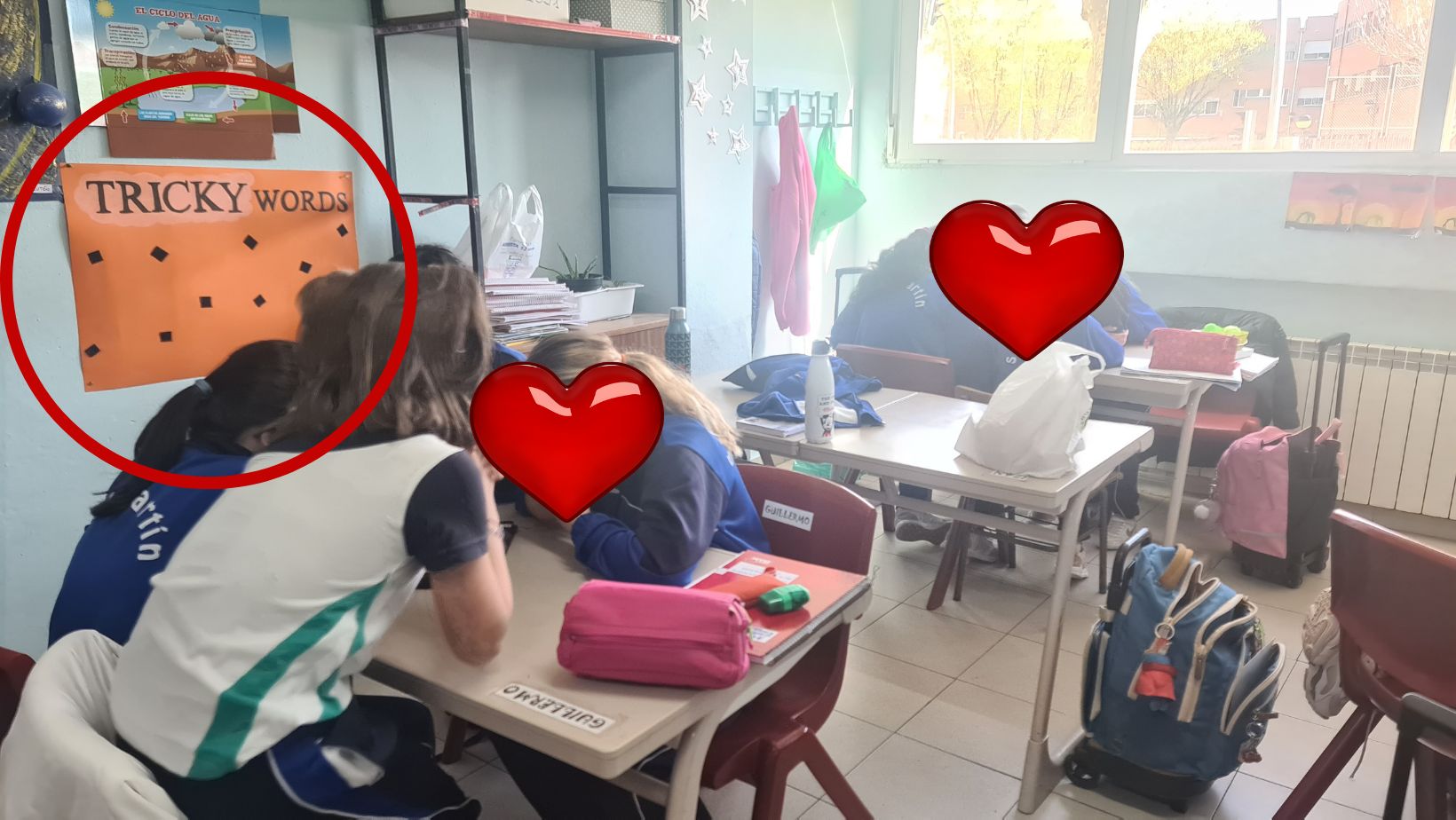 Mural de Tricky Words para aprender las palabras más difíciles del ...