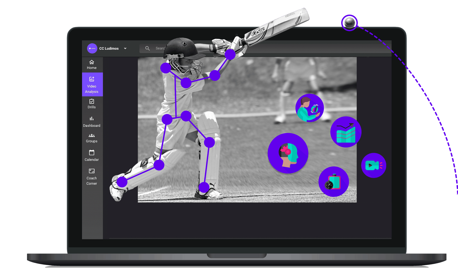 Worlds best cricket video analysis tool