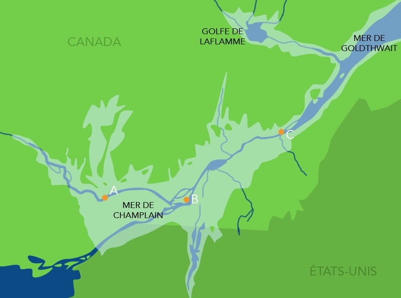 La mer de Champlain - Blogue de GUEPE
