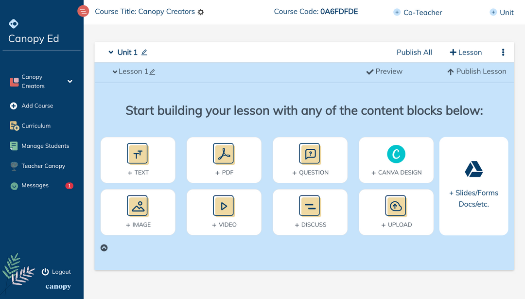 Canopy - All-in-One eLearning Platform, LMS, & More