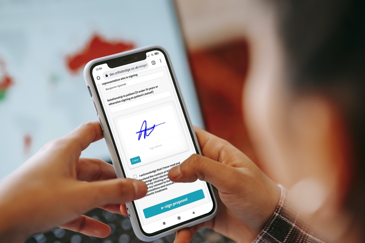 Digital forms & e-signatures with Orthobridge