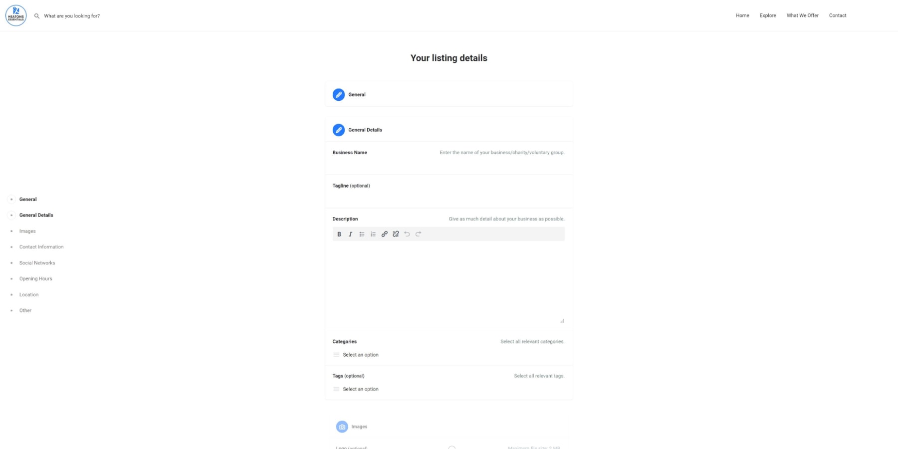Heatons Essentials | SITEZO