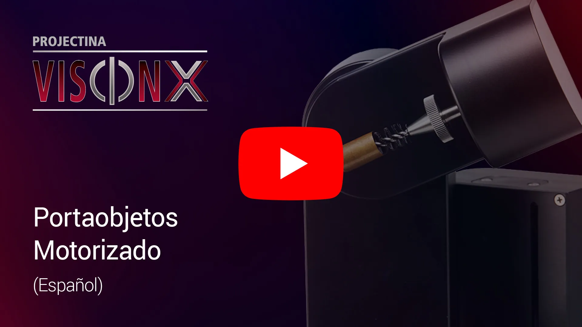 Motorized Holders for VisionX | Projectina