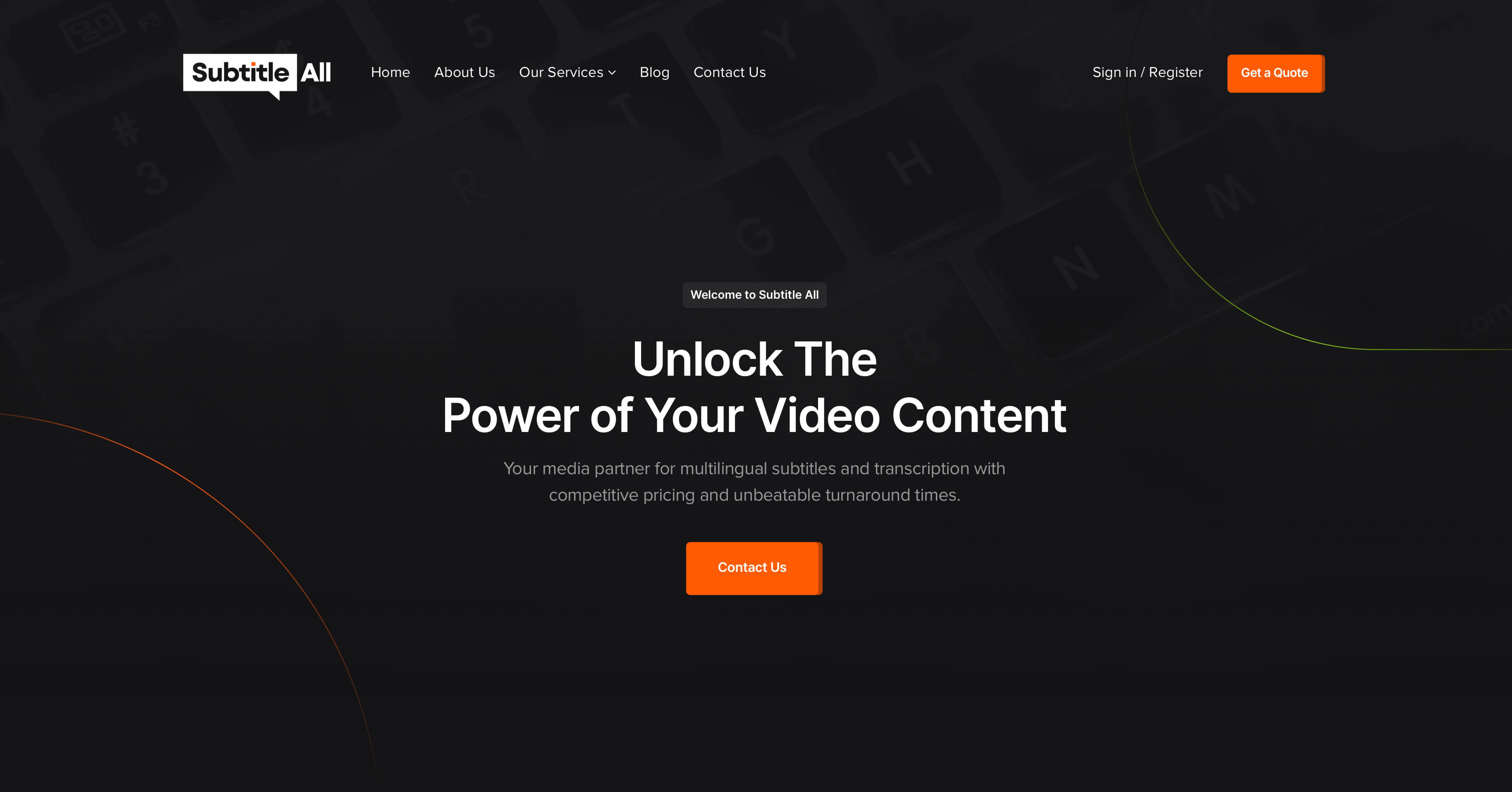 Welcome to SubtitleAll | Unlock The Power of Your Video Content